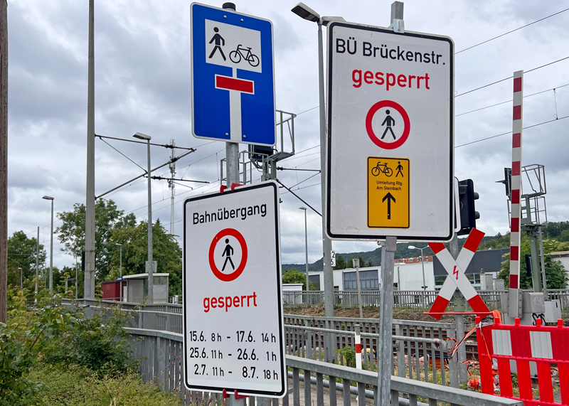 Jenaer Nachrichten – Wichtige Bahnübergänge in Jena voll gesperrt